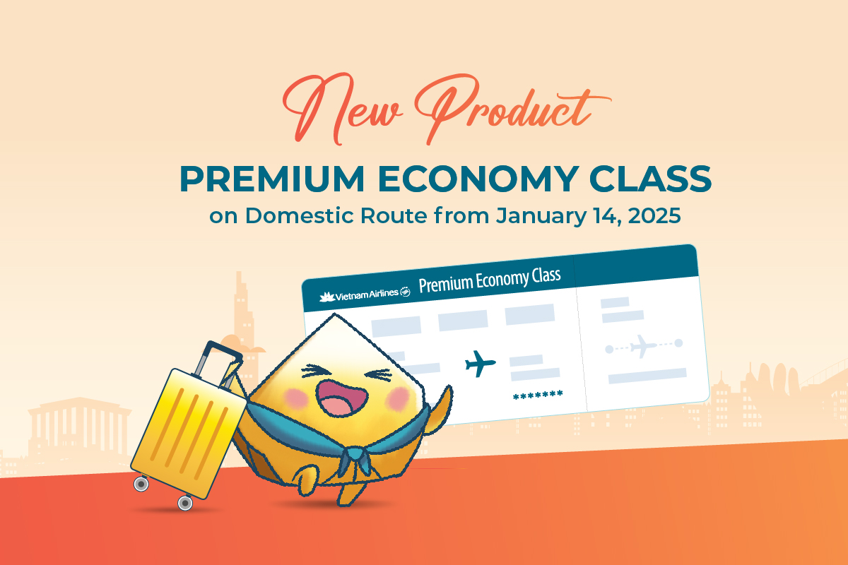 New Product: Premium Economy Class on All Domestic Routes – Vietnam ...